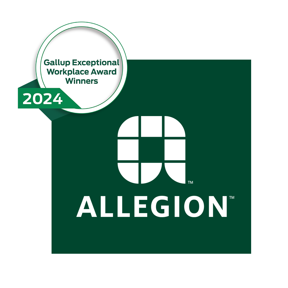 Allegion Named 2024 Gallup Exceptional Workplace Award Winner